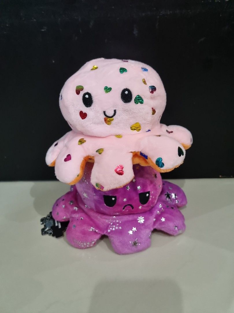 BNWT Reversible Cute Octopus, Hobbies & Toys, Toys & Games on Carousell
