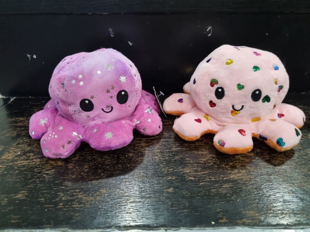 BNWT Reversible Cute Octopus, Hobbies & Toys, Toys & Games on Carousell