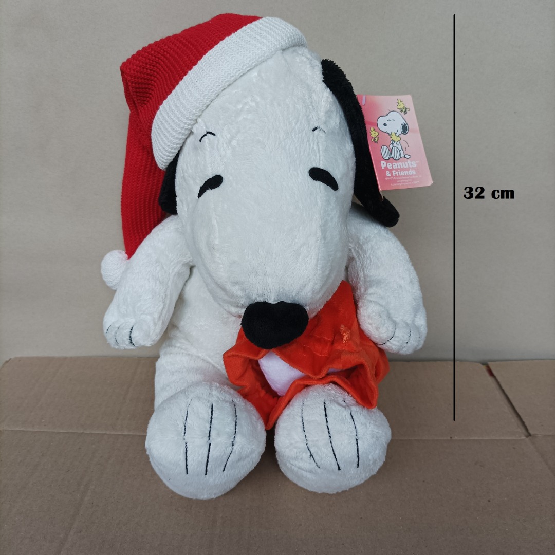 Boneka Original Snoopy Peanuts - Santa Claus, Toys & Collectibles ...
