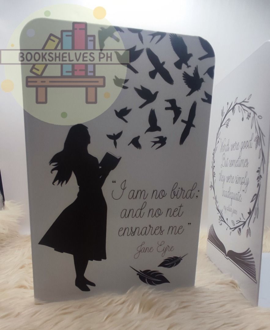 Book Merch: Bookish Shop: Jane Eyre Bookends, Hobbies & Toys, Books ...