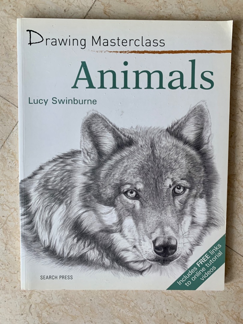 Book softcover: drawing masterclass Animals, Hobbies & Toys, Books ...