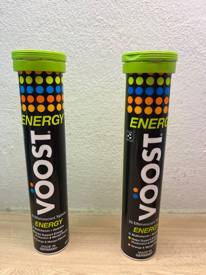 Boost energy vitamin tablet, Health & Nutrition, Health Supplements ...