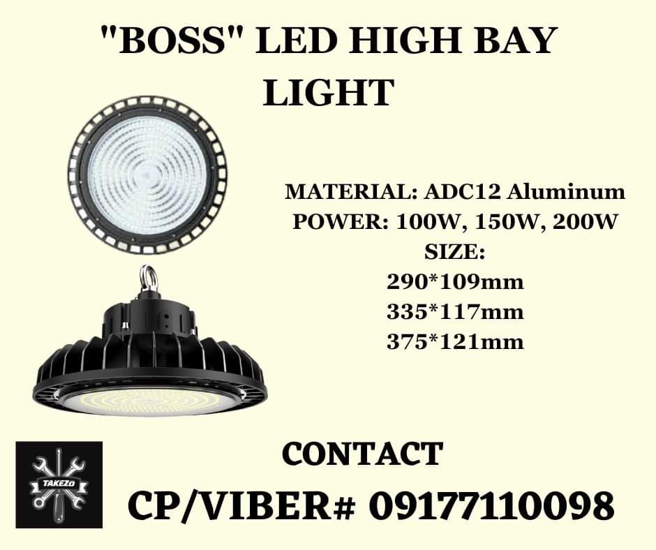 BOSS LED HIGH BAY LIGHT, Commercial & Industrial, Industrial Equipment ...