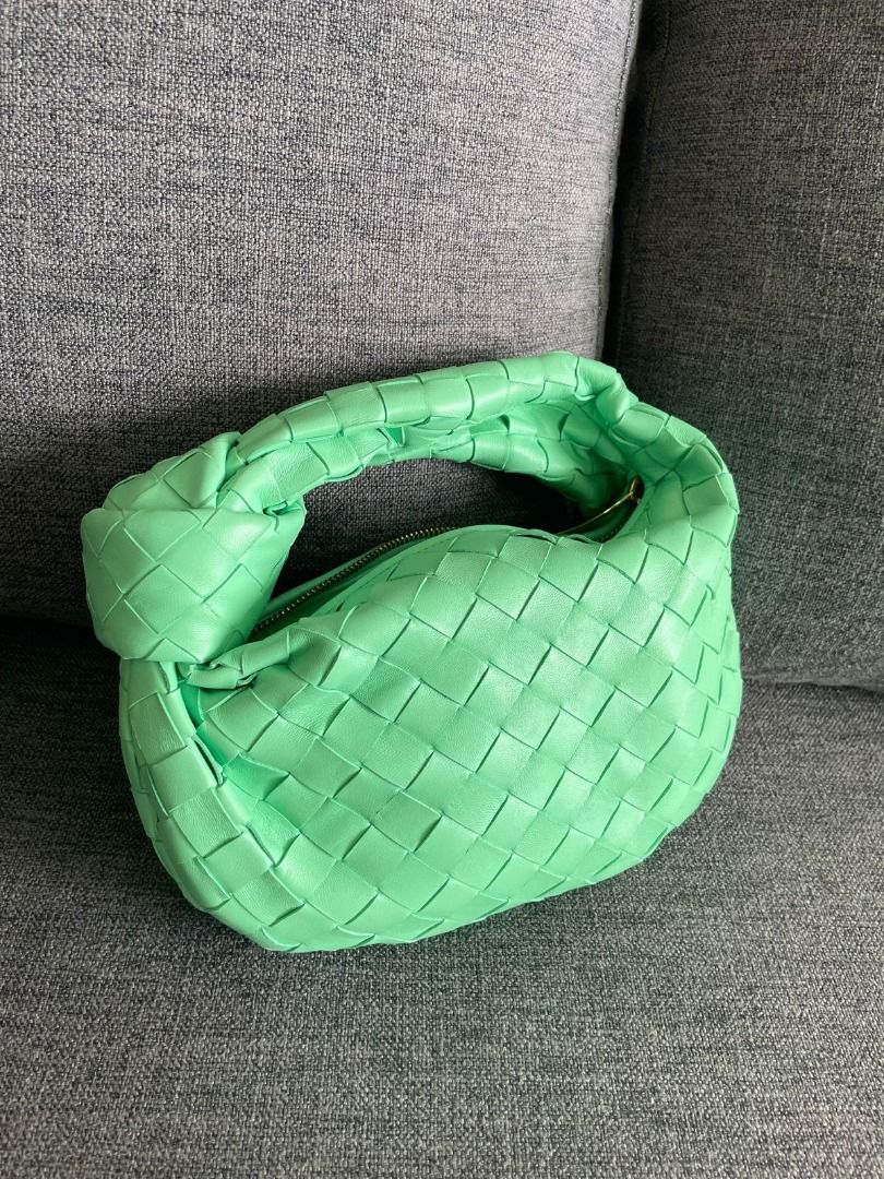 Bottega Veneta BV Mini Jodie In Vert Mint. (25.5*13.8*7.5 CM) #gold ...