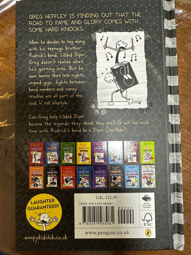 [BRAND NEW] Diary of a Wimpy Kid Diaper Overload, Hobbies & Toys, Books ...