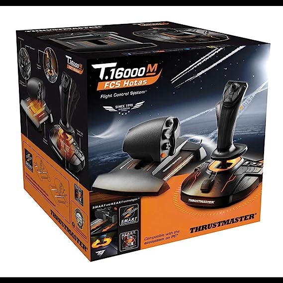 Brand new in box. Throttle + Joy Stick set. Thrustmaster T16000M FCS ...