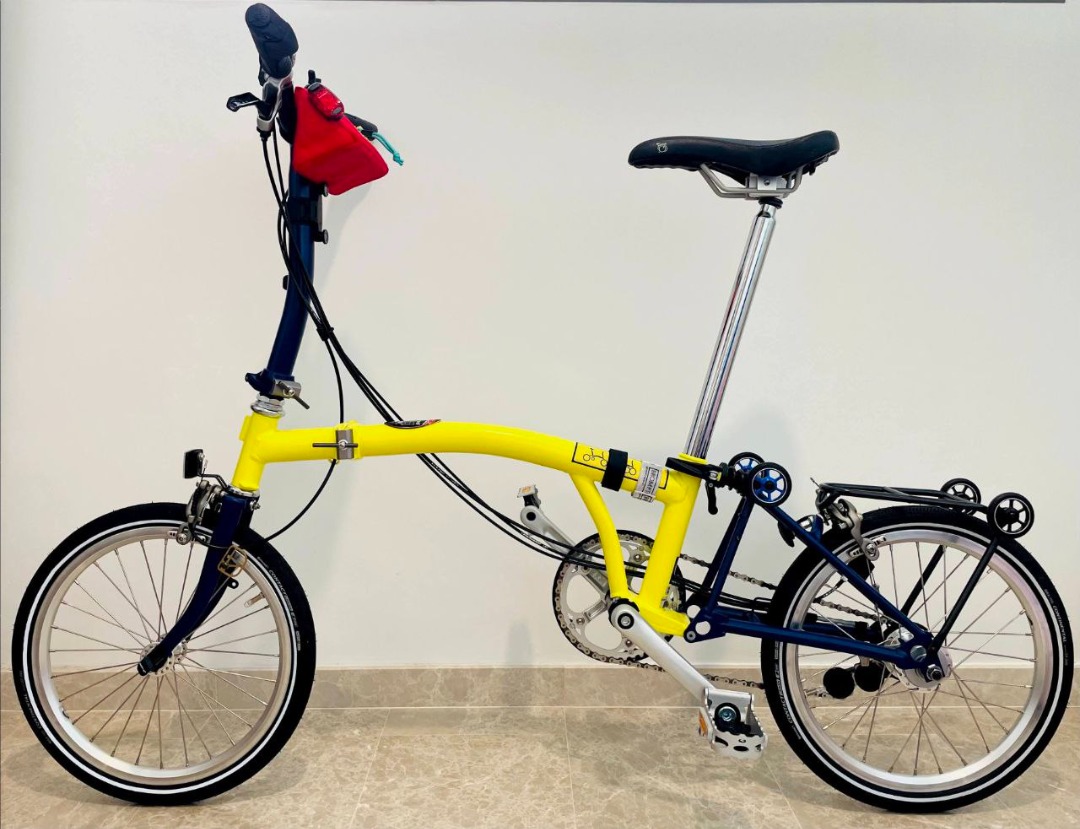 [Brompton]: Selling nearly brand new S6L (upgraded to M), all new parts ...