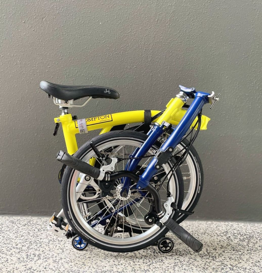 [Brompton]: Selling nearly brand new S6L (upgraded to M), all new parts wheel, small wheels ...