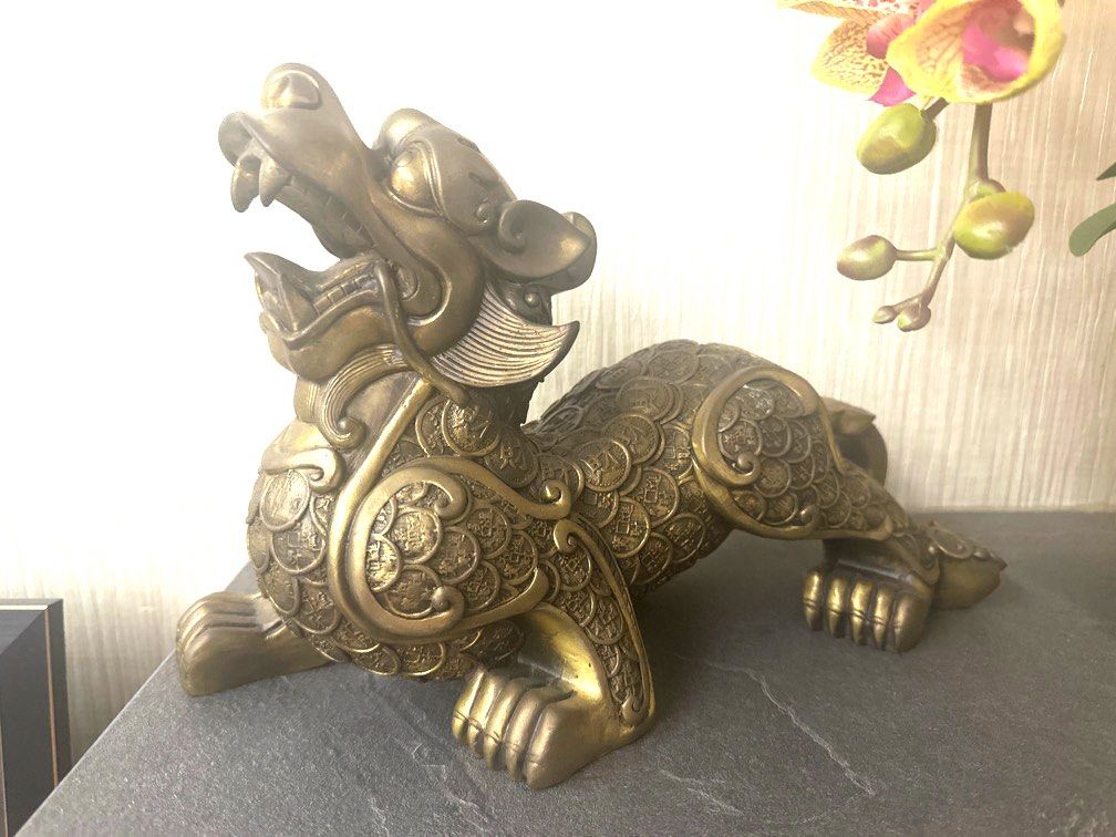 Bronze metal pixiu, Furniture & Home Living, Home Decor Accessories ...
