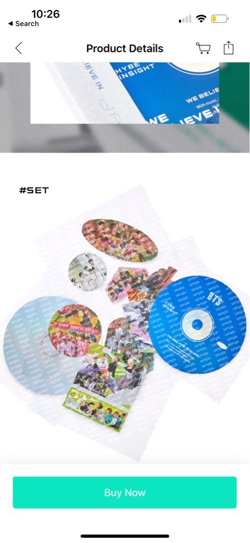 BTS Hybe Insight Collage Stickers, Hobbies & Toys, Memorabilia ...