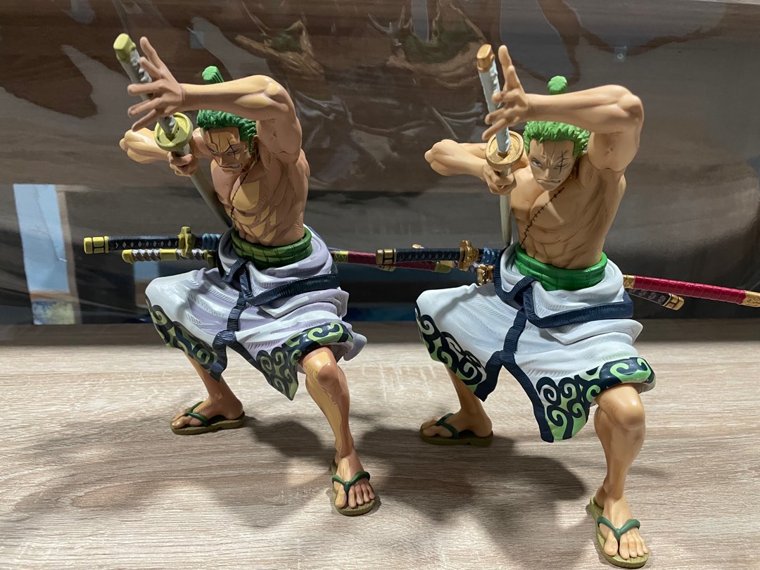 One Piece BWFC Zoro The Dimension & The Original, Hobbies & Toys, Toys ...