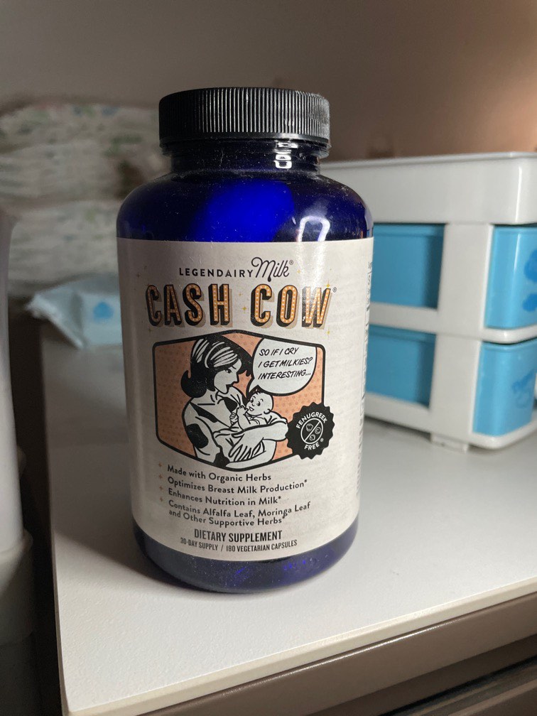 Cash cow Legendairy milk 180 caps, Babies & Kids, Nursing & Feeding ...