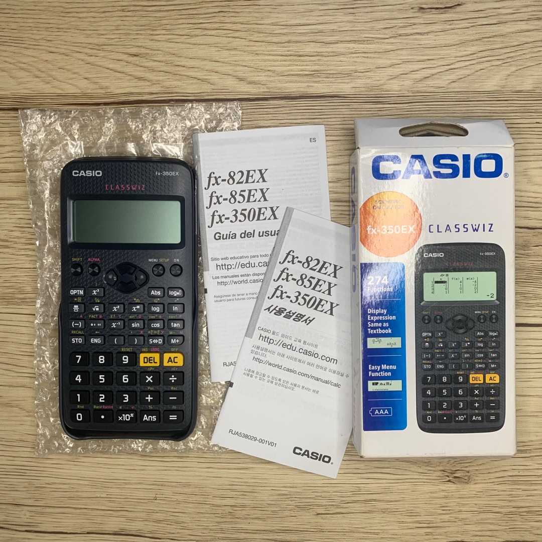 Casio fx-350EX | Scientific Calculator | new with box on Carousell