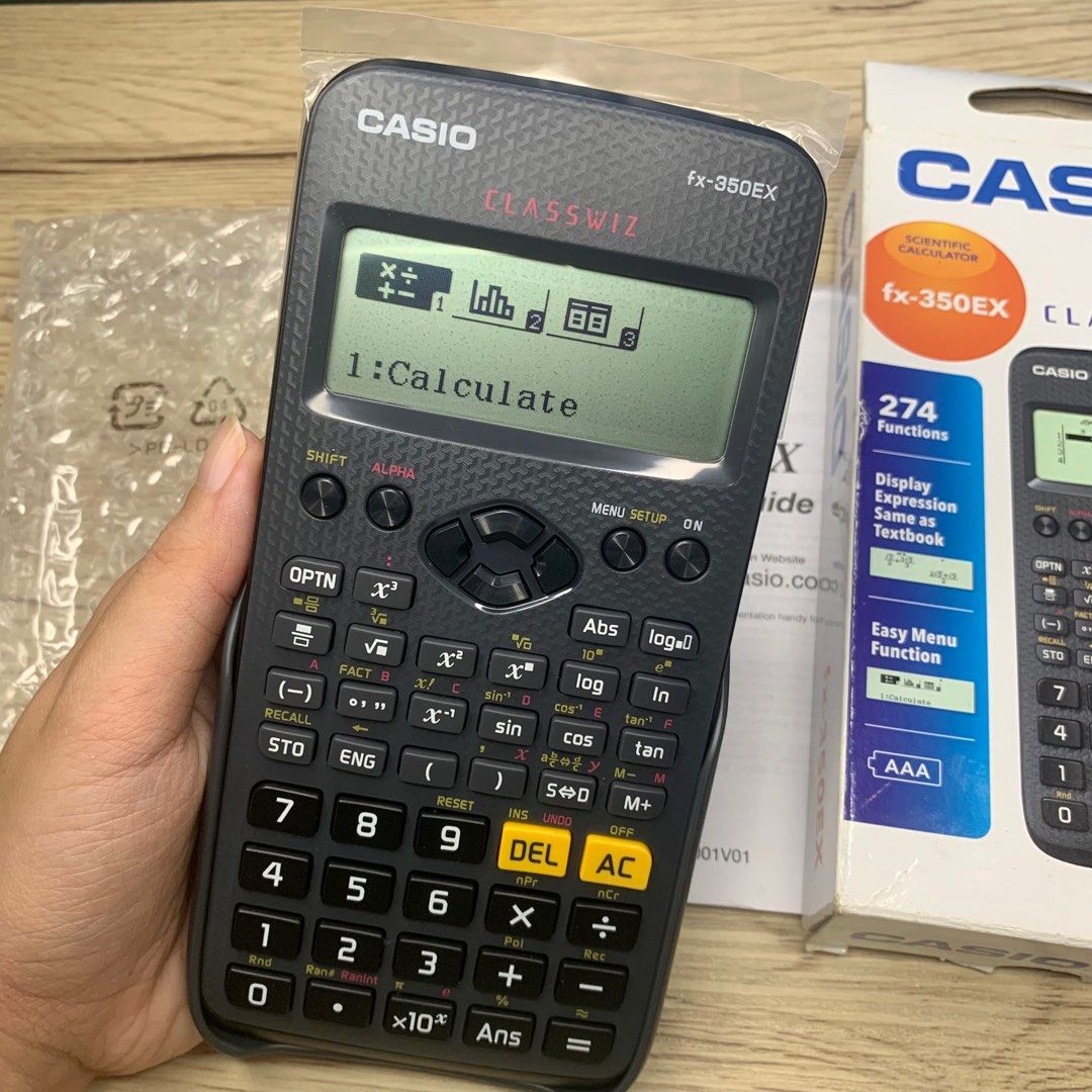 Casio fx-350EX | Scientific Calculator | new with box on Carousell