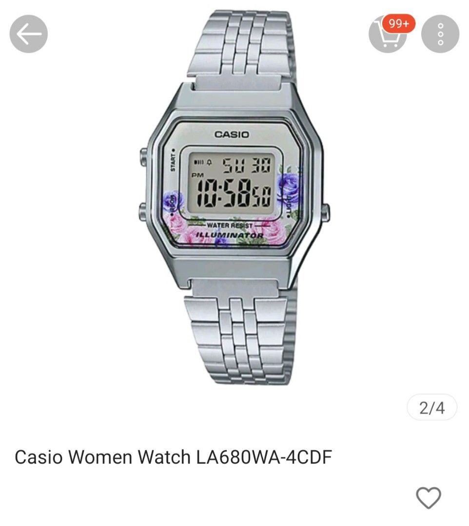 Casio women watch, Women's Fashion, Watches & Accessories, Watches on ...