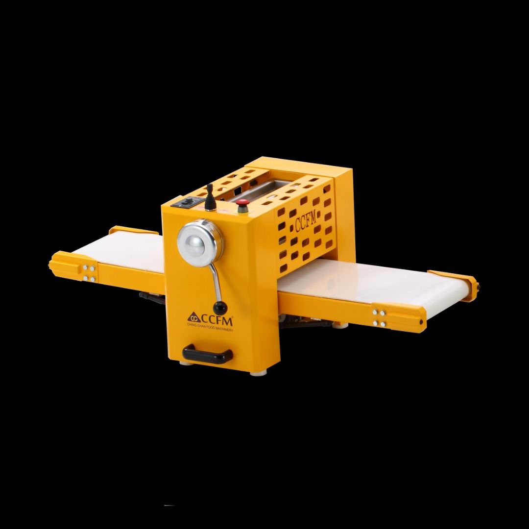 CCFM Mini Dough Sheeter CR-MB-300 (Yellow) Electric 300mm Roller Size ...
