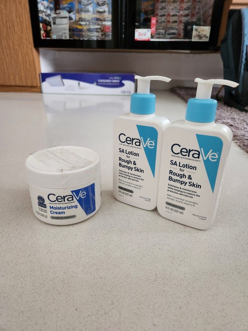 CeraVe SA lotion rough and bumpy skin / moisturising cream, Beauty ...