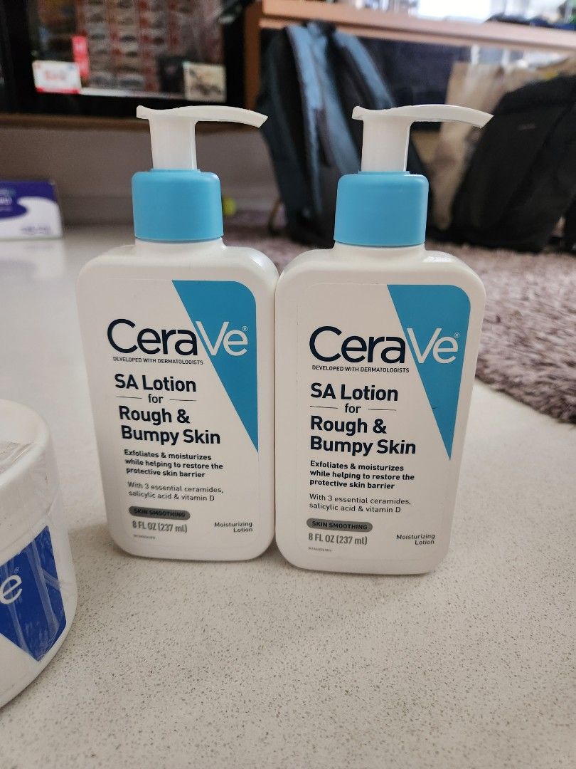 CeraVe SA lotion rough and bumpy skin / moisturising cream, Beauty ...