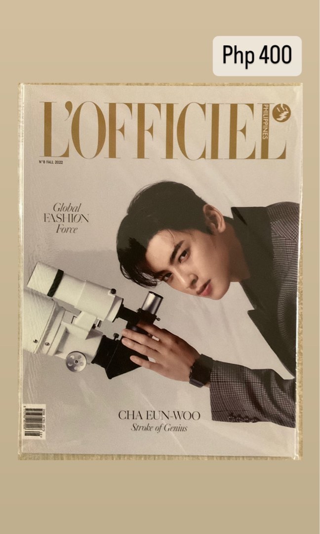Cha Eun Woo Magazine Cover, Hobbies & Toys, Books & Magazines ...