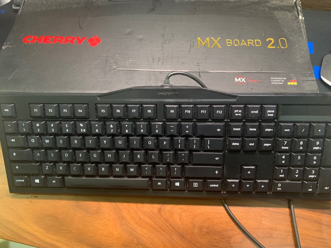 Cherry mechanical keyboard (clicky / green switch), Computers & Tech ...