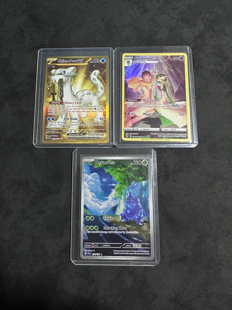 Chien-Pao EX Gold 274/193, Hobbies & Toys, Toys & Games on Carousell