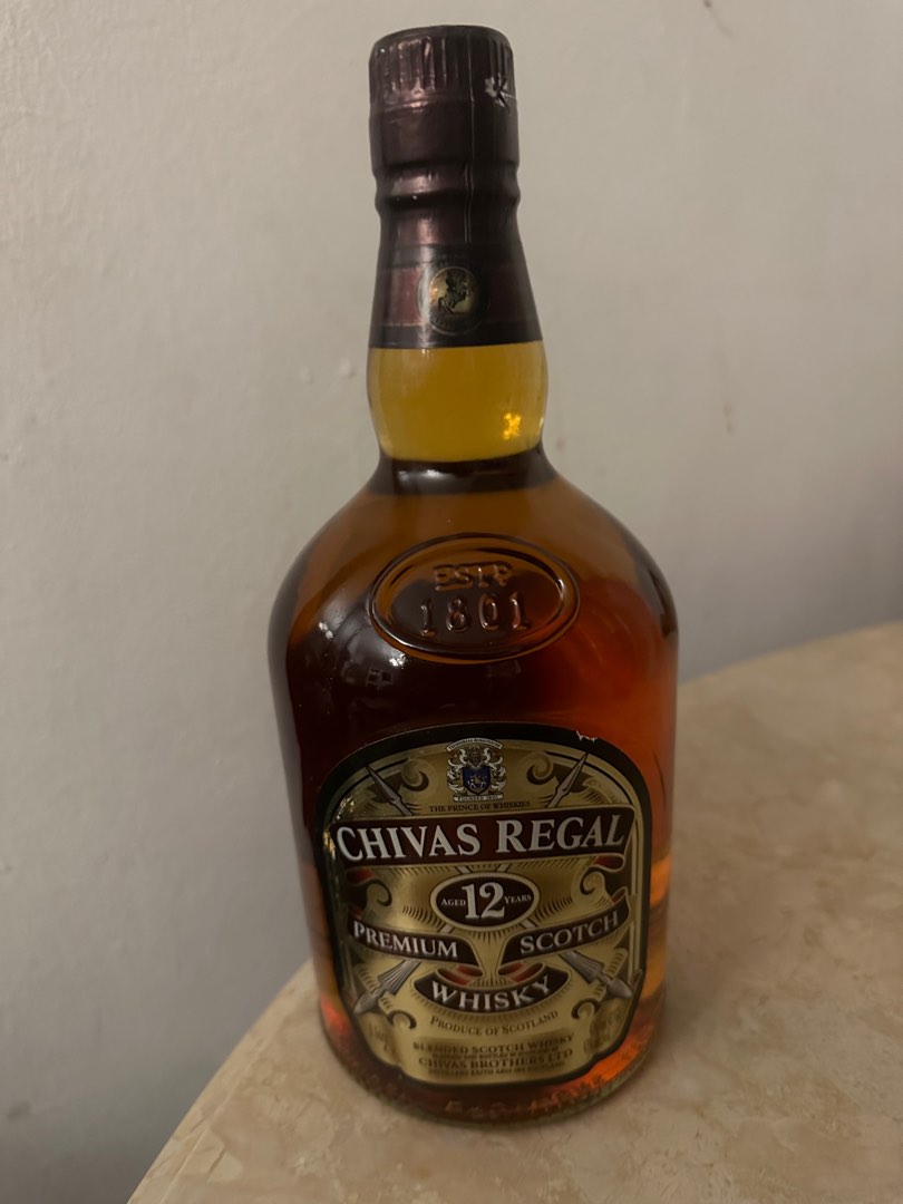 Chivas Regal 12 years old (1 liter) brand new , Food & Drinks ...