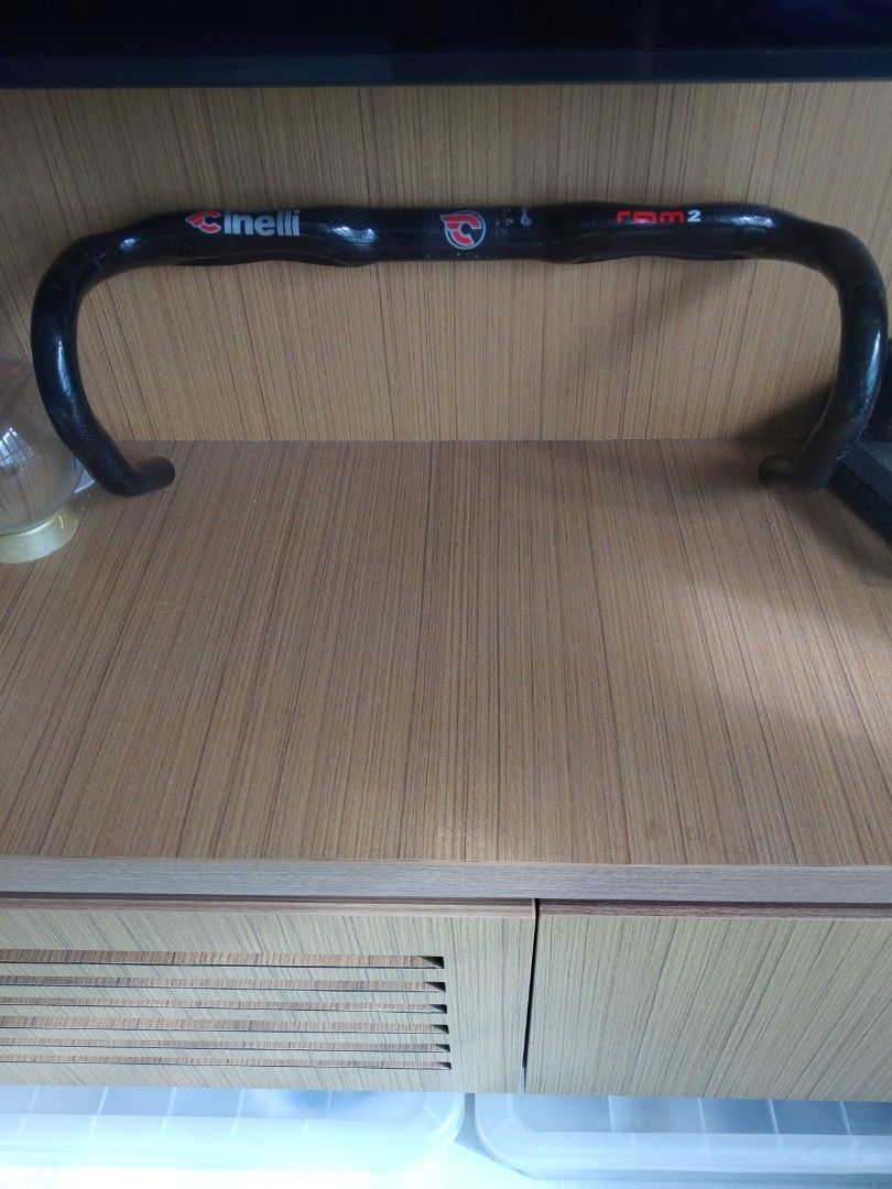 Cinelli ram 2 carbon bar, Sports Equipment, Bicycles & Parts, Parts ...