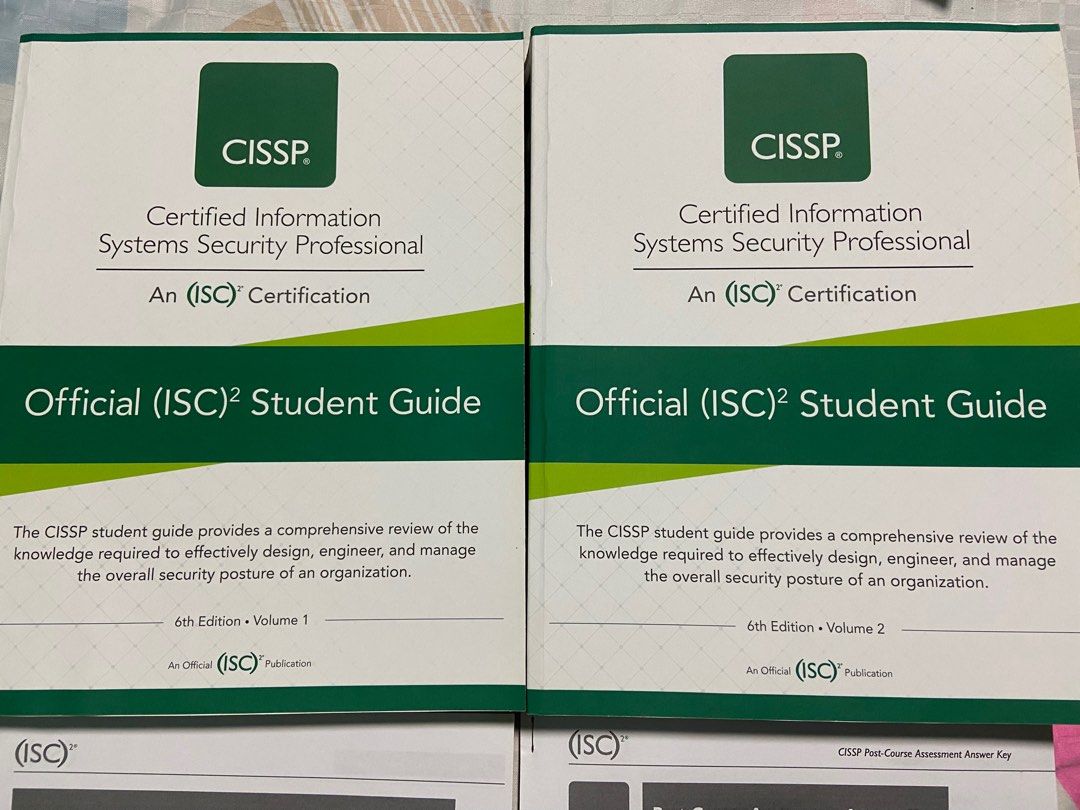 CISSP Official Student Guide, Hobbies & Toys, Books & Magazines ...