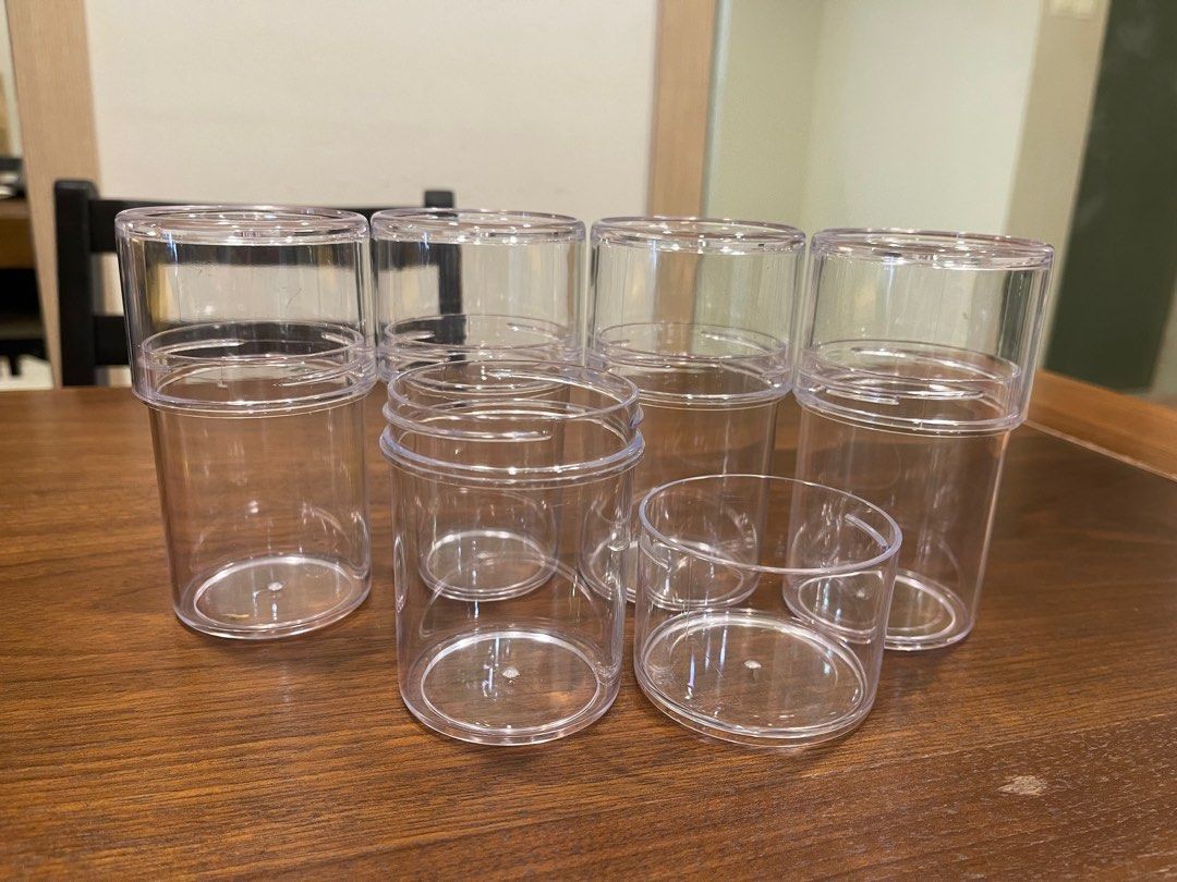 clear plastic containers, Furniture & Home Living, Kitchenware ...