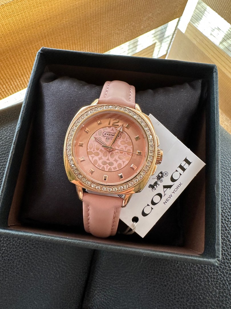 Coach boyfriend watch for women, Women's Fashion, Watches & Accessories ...