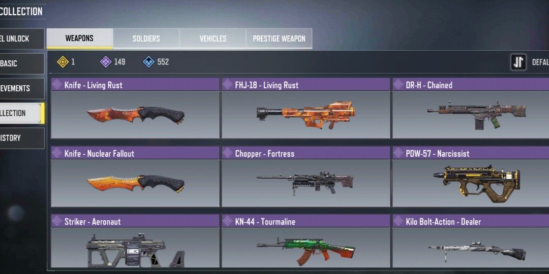 Codm acc (1 legendary gun), Video Gaming, Video Games, Others on Carousell