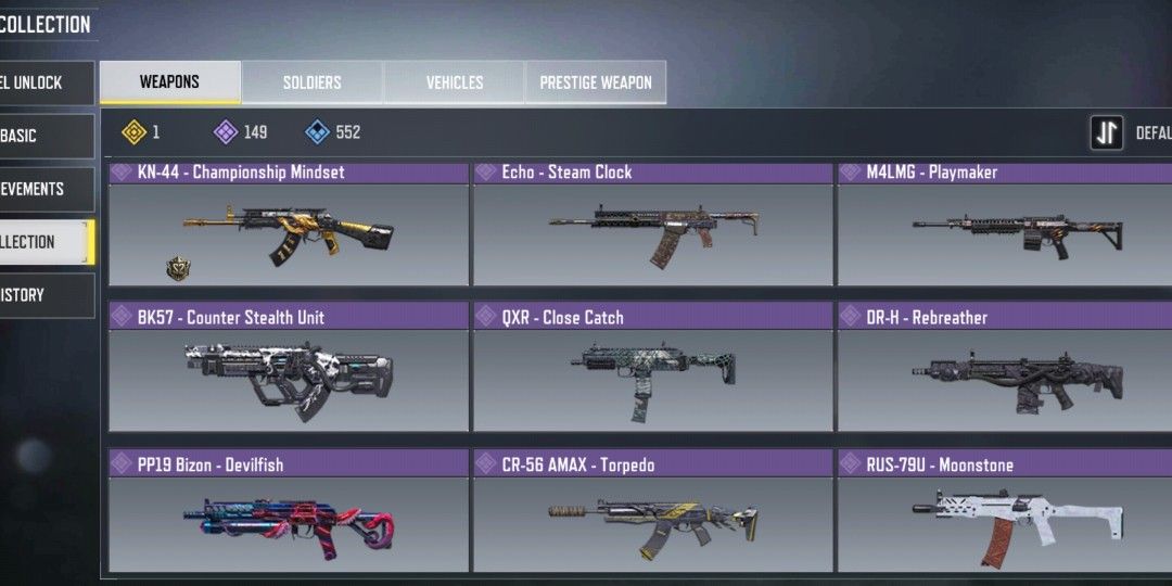 Codm acc (1 legendary gun), Video Gaming, Video Games, Others on Carousell