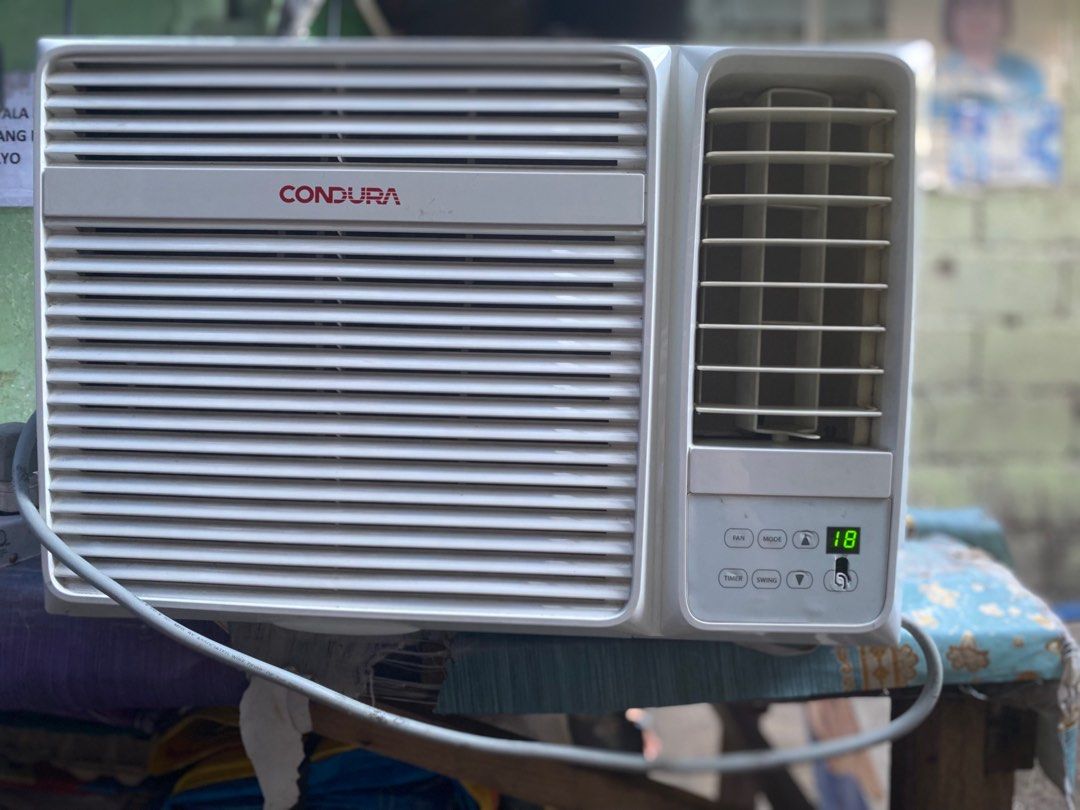 Condura Non Inverter Window Type Aircon 1.5hp, TV & Home Appliances ...