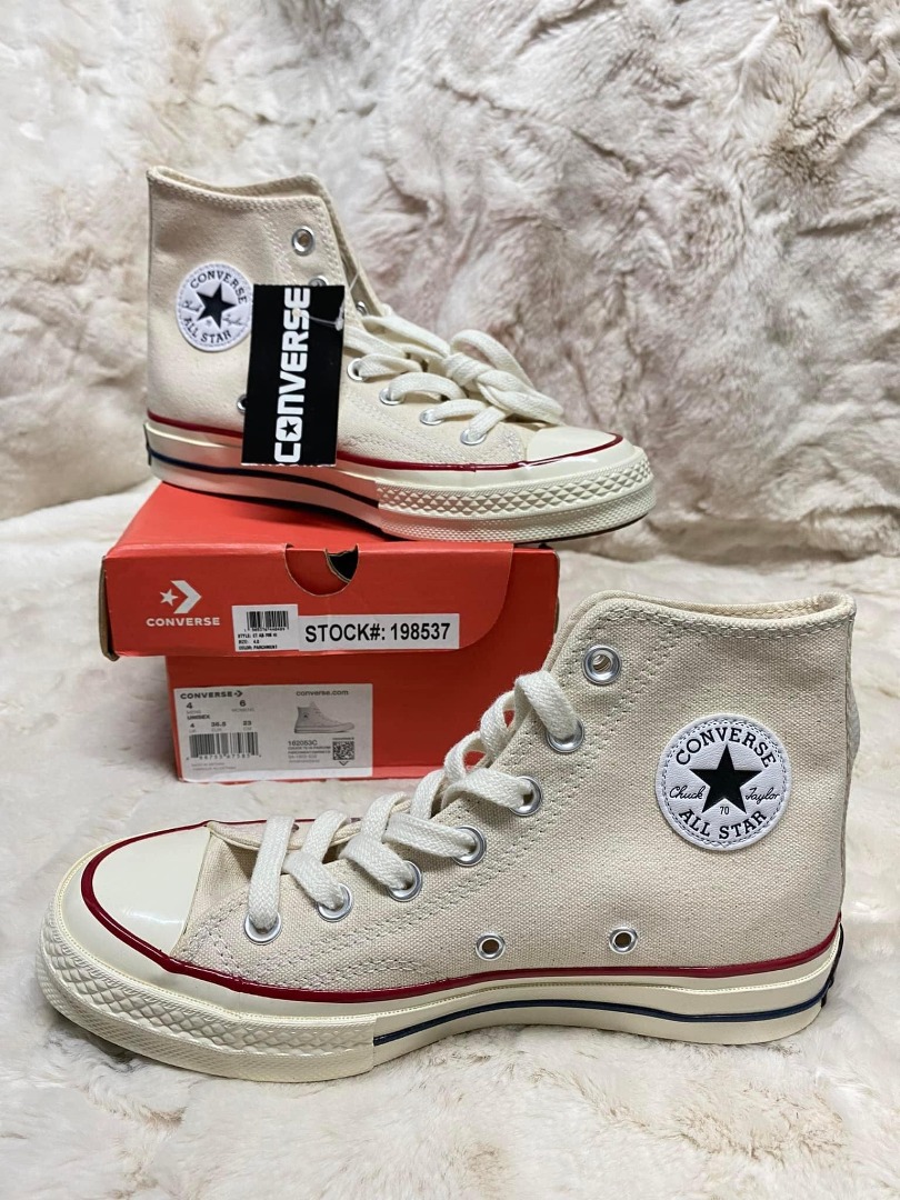 CONVERSE CT 70'S HI CREAM, Women's Fashion, Footwear, Sneakers on Carousell