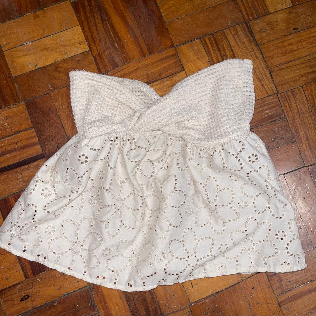 Cute HQ Knitted Tube Top Korean, Women's Fashion, Tops, Blouses on ...