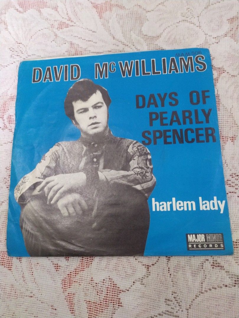 David McWilliams - Days Of Pearly Spencer (7" single) VINYL PLAKA on ...
