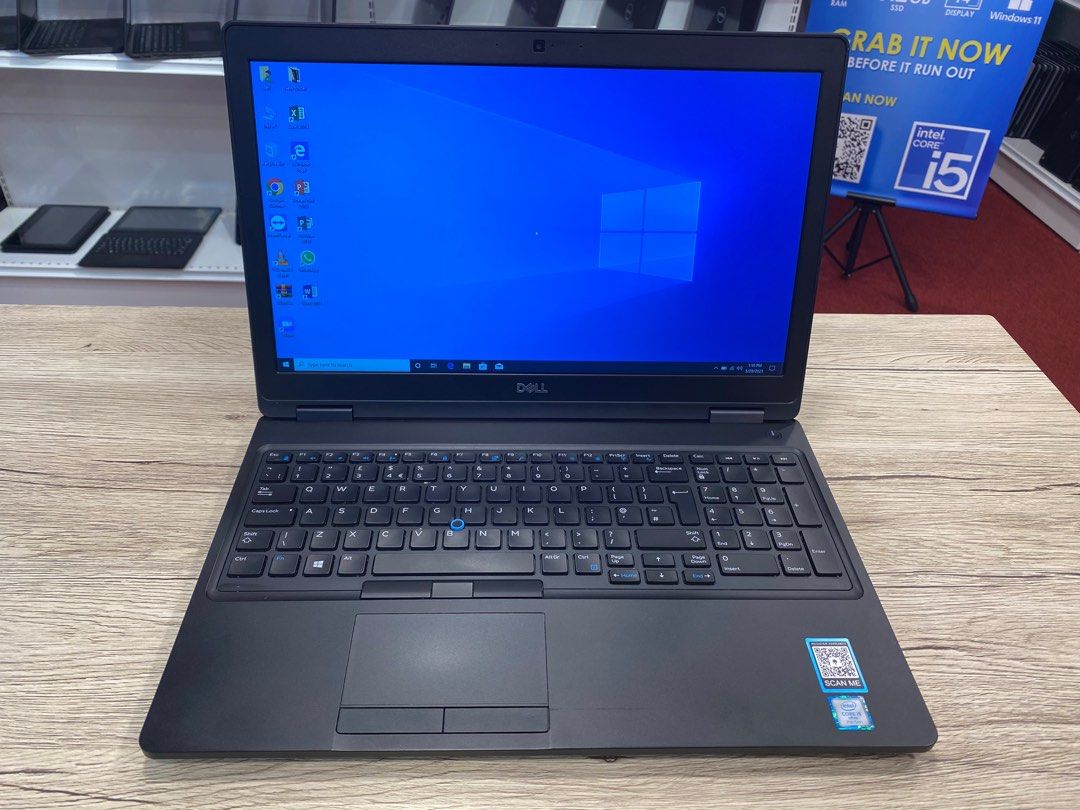 Dell Latitude E5590 i5 7th Gen Business Laptop 8GB RAM 256GB SSD 15.6 ...