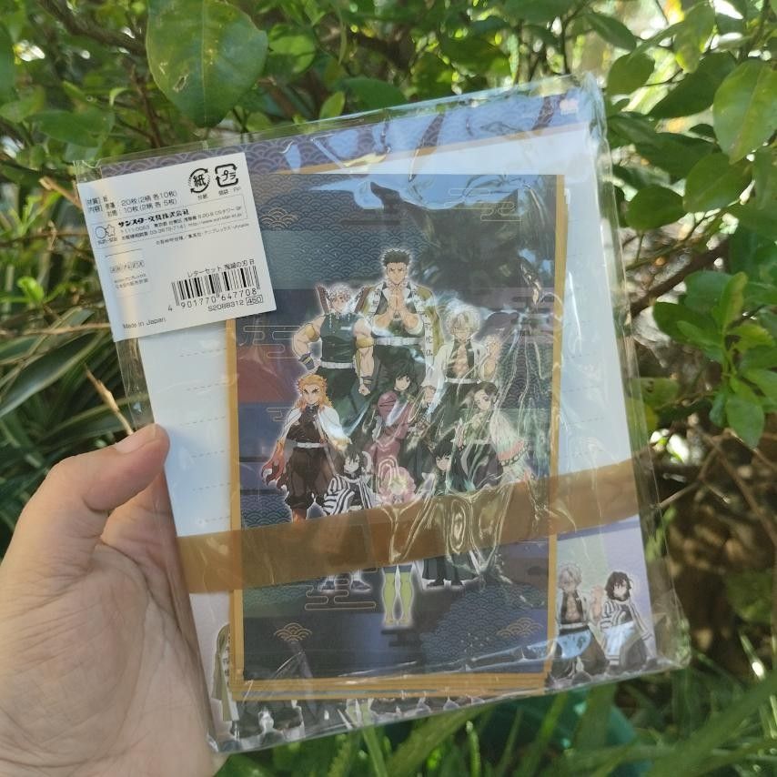 DEMON SLAYER Kimetsu no Yaiba Letter Set on Carousell