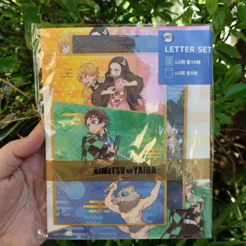 DEMON SLAYER Kimetsu no Yaiba Letter Set on Carousell