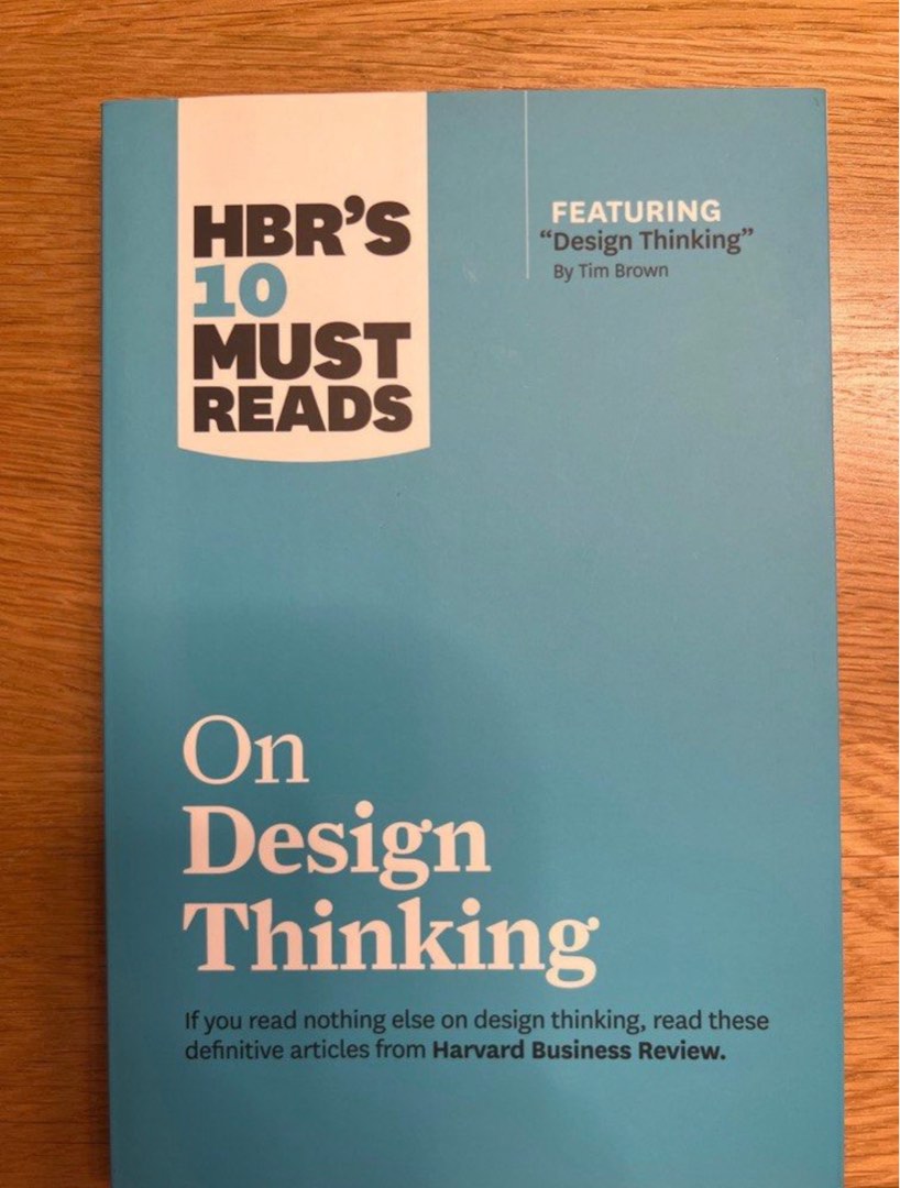 Design Thinking Book by Tim Brown, Hobbies & Toys, Books & Magazines ...