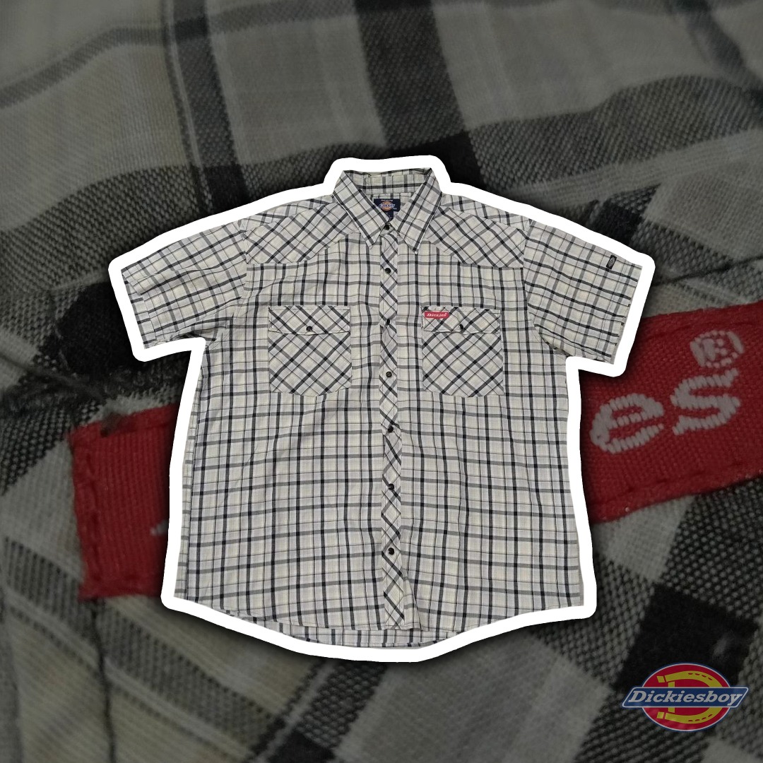 Dickies checkered polo, Men's Fashion, Tops & Sets, Tshirts & Polo ...
