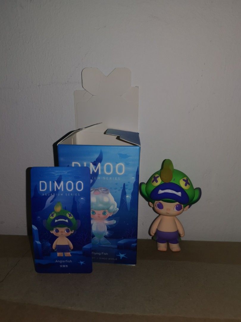 Dimoo aquarium / angelfish, Hobbies & Toys, Toys & Games on Carousell