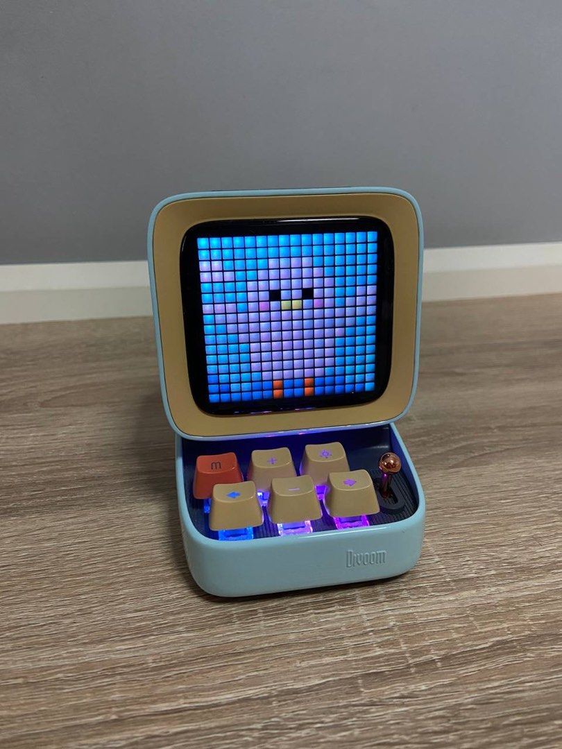 Divoom Ditoo Plus Speaker (Blue), Audio, Soundbars, Speakers ...