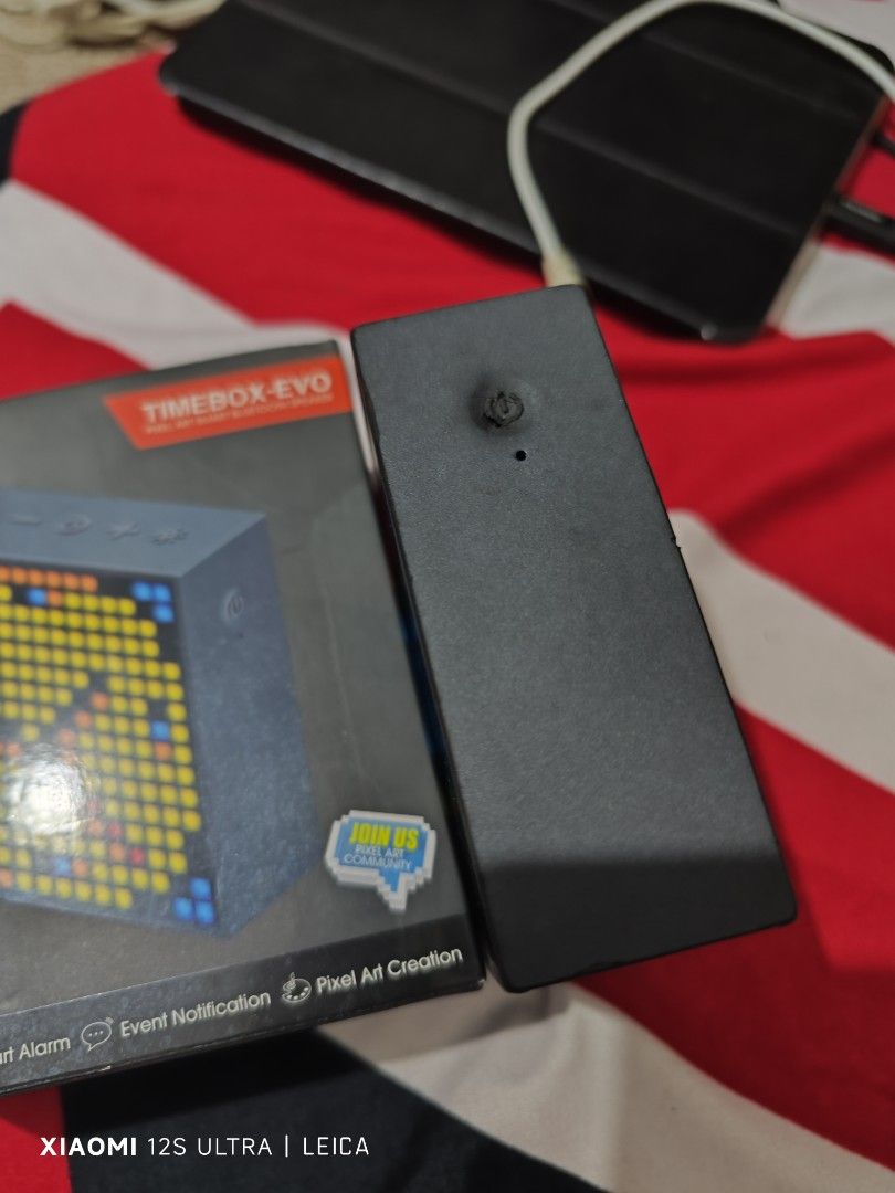 Divoom Timebox Evo Bluetooth speaker with Pixel art, Audio, Soundbars ...