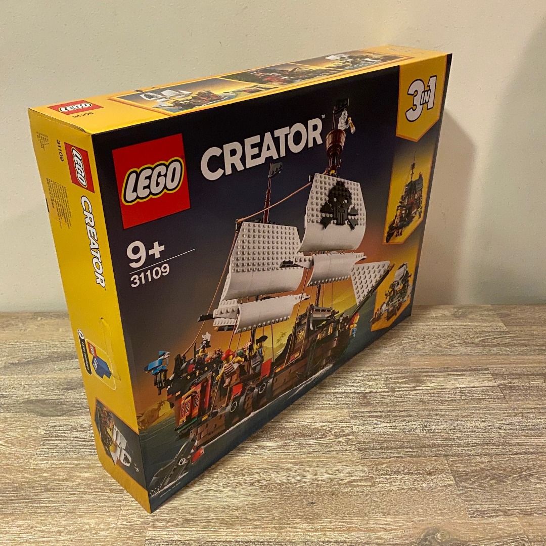 *Draft* (9 sets) MISB Lego 31109 Creator 3-in-1 Pirate Ship (2020 ...