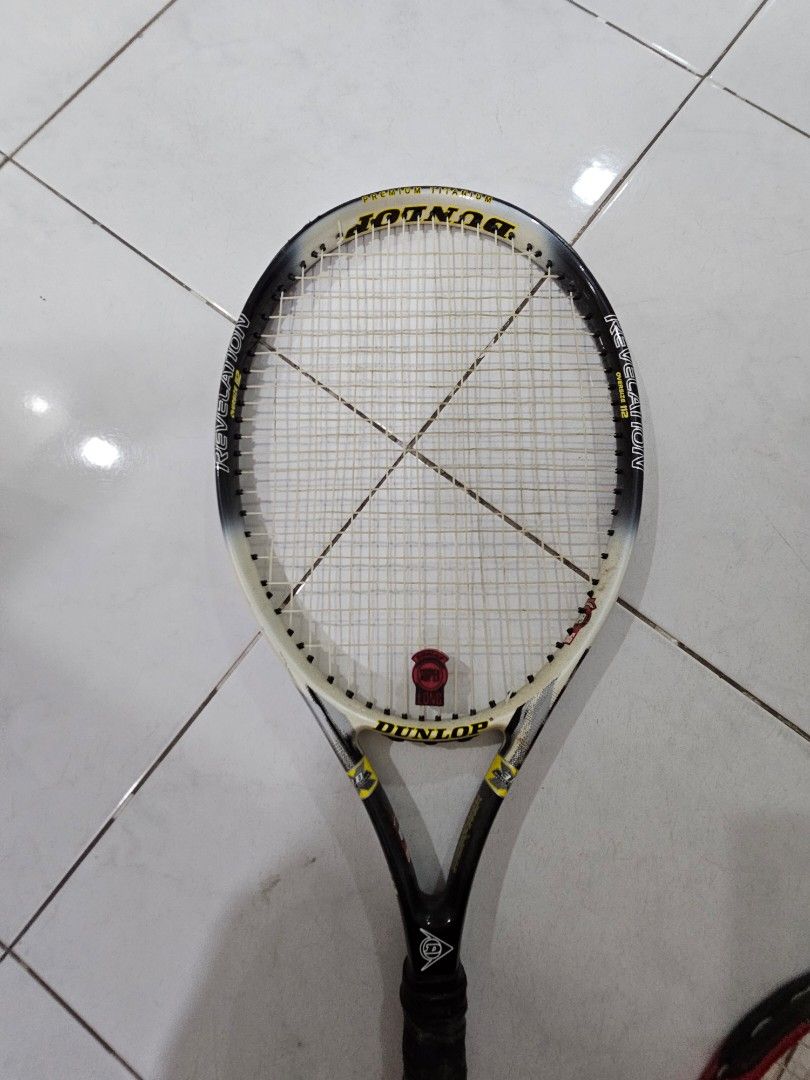 Dunlop tennis racket, Sports Equipment, Sports & Games, Racket & Ball ...