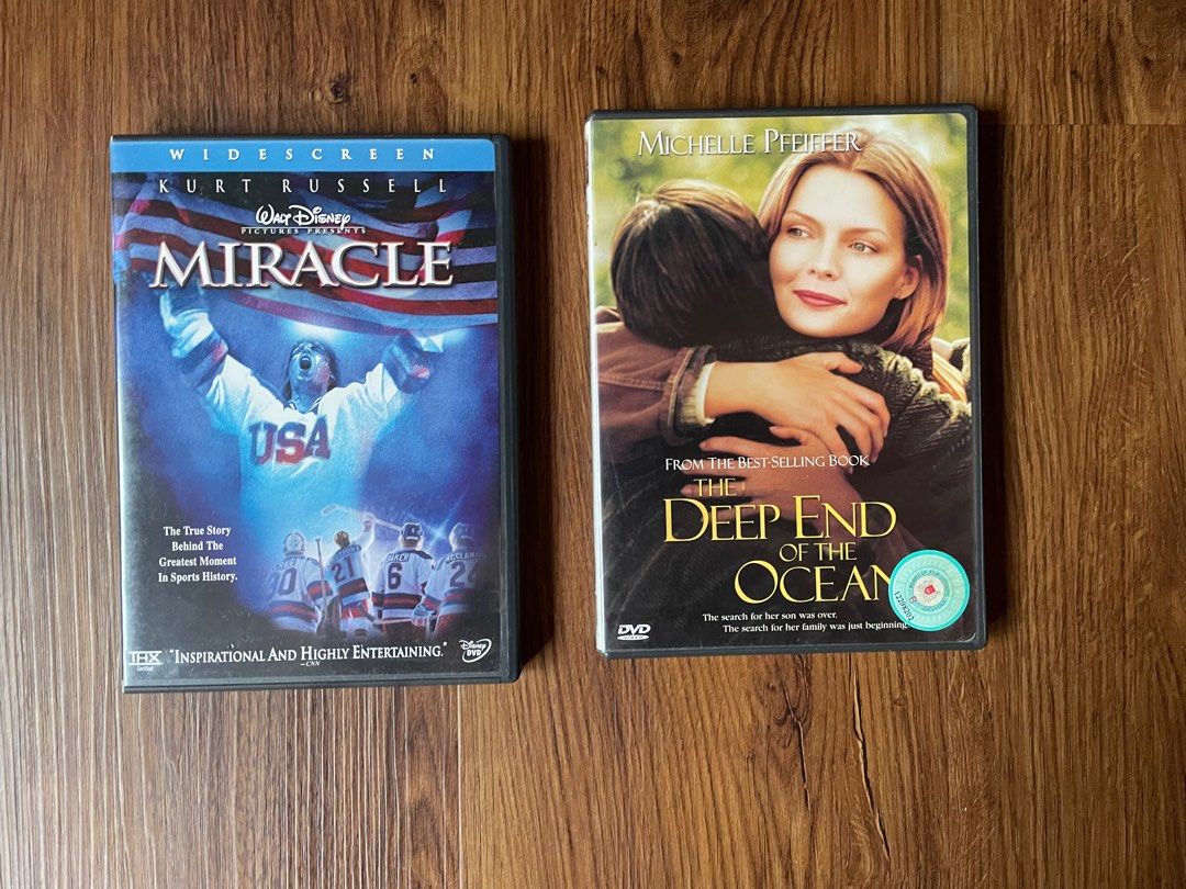 DVD Miracle / Deep End of the Ocean Michelle Pfeiffer, Hobbies & Toys ...