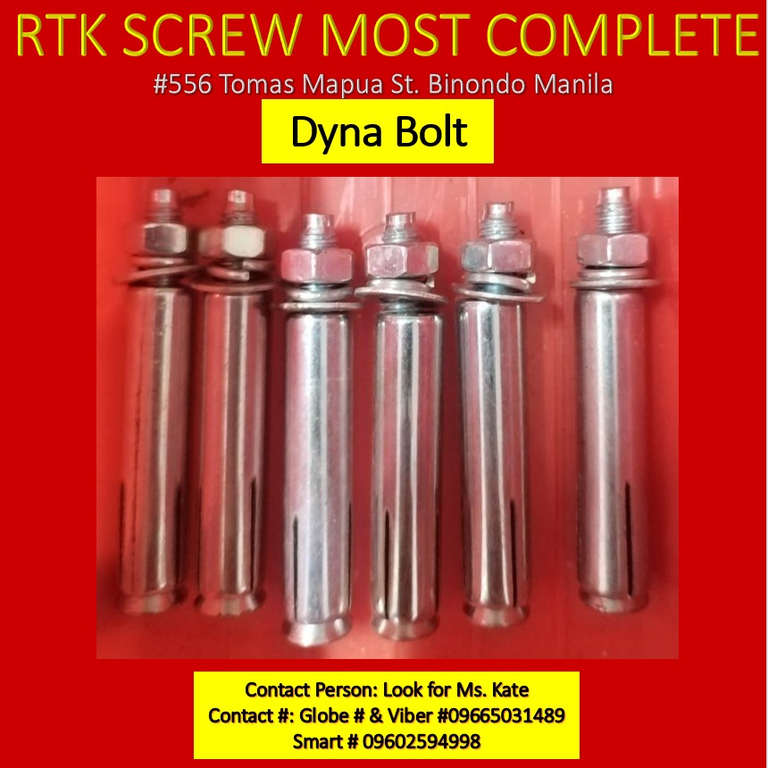 Dyna Bolt, Commercial & Industrial, Construction Tools & Equipment on ...