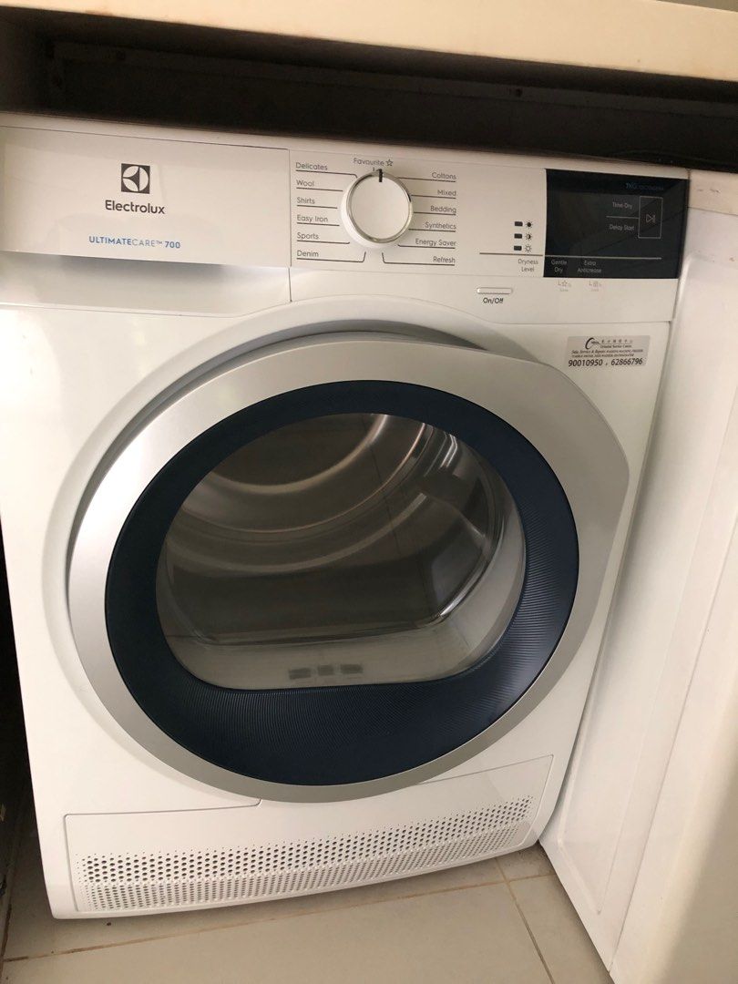 Electrolux ultimate care 700 dryer, TV & Home Appliances, Washing ...