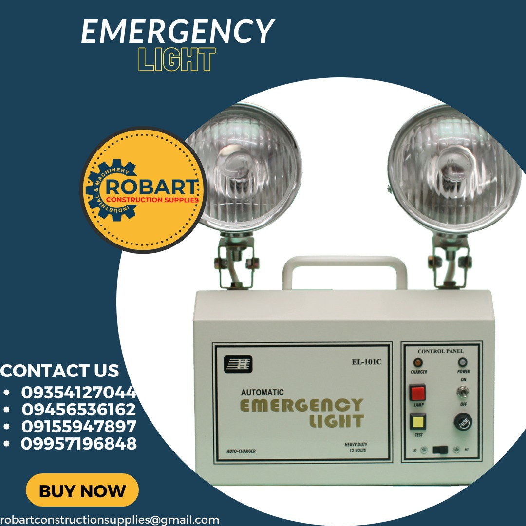 EMERGENCY LIGHT, Commercial & Industrial, Construction Tools ...